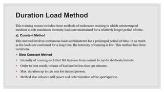 Endurance (endurance training) and their factor affecting the endurance ...