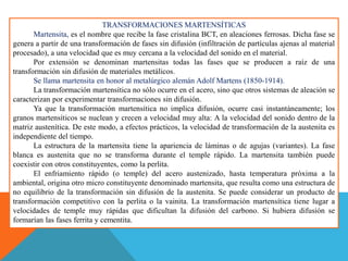 Endurecimiento de los metales | PPTX