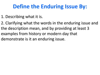 Enduring_Issues_Essay_writing_powerpoint.pptx