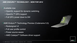 AMD Enduro Technology | PPT
