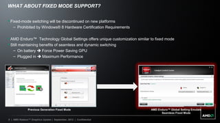 AMD Enduro Technology | PPT