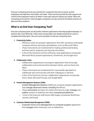 End User Computing .pdf