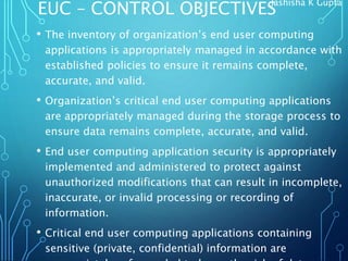 End User Computing (EUC) | PPTX