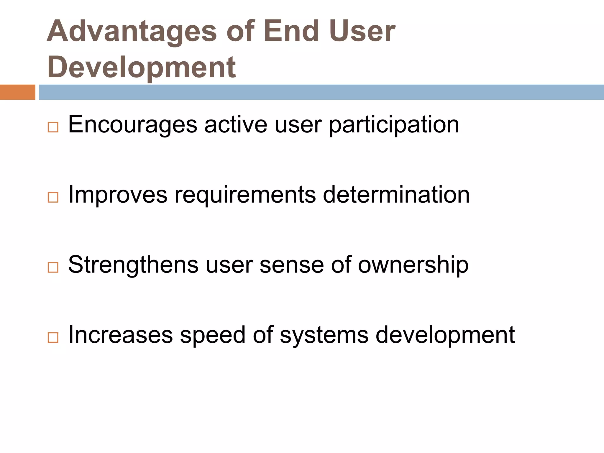 End user development | PPTX