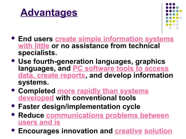 End user development approach mis | PPT