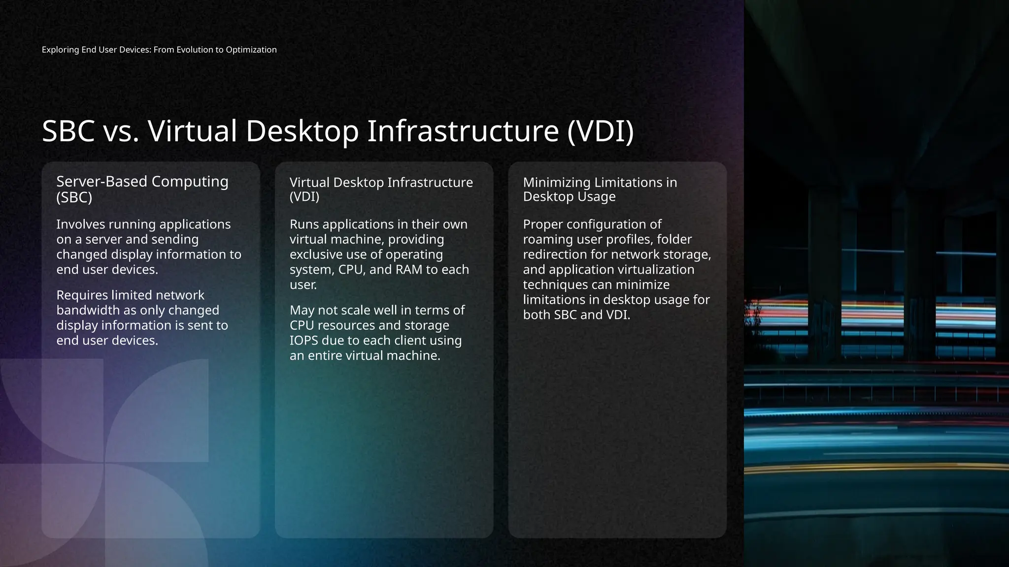 INFRASTRUCTURE BUILDING BLOCKS: END USER DEVICES.pptx