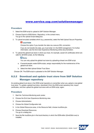 End user experience monitoring | PDF