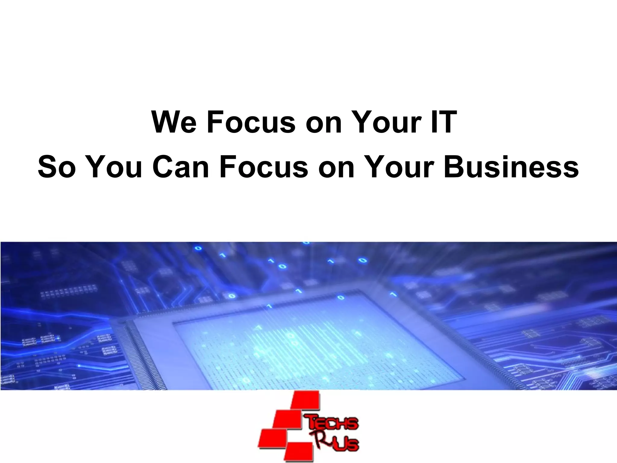 Managed Services Presentation | PPT