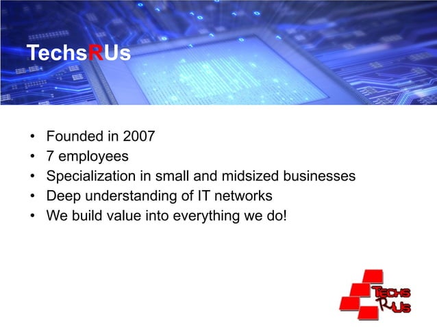 Managed Services Presentation | PPT | IT and Internet Support | Internet