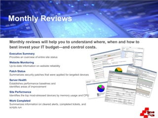 Managed Services Presentation | PPT