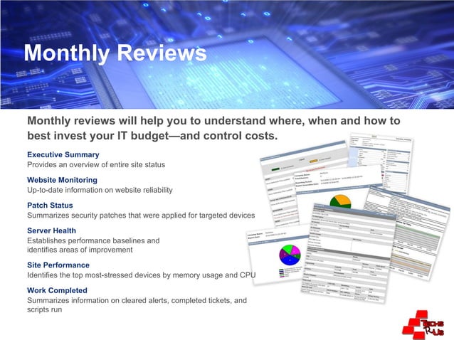 Managed Services Presentation | PPT | IT and Internet Support | Internet
