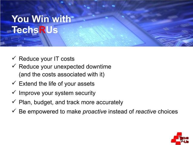 Managed Services Presentation | PPT | IT and Internet Support | Internet