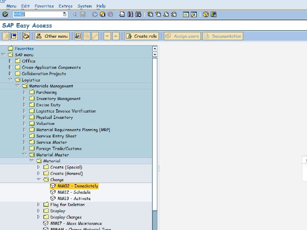 SAP END USER TRAINING MM01& ME51 N