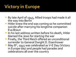 end of ww2 | PPT