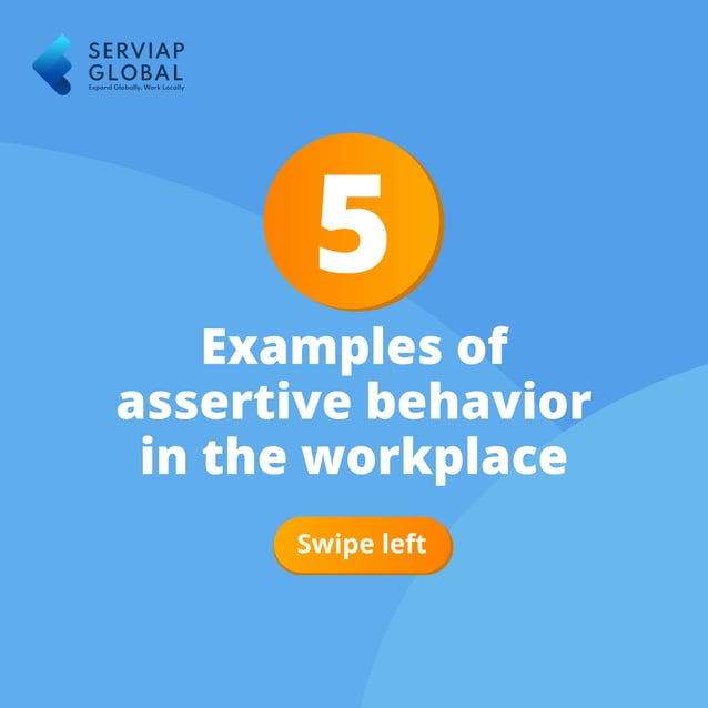 5 examples of assertive behavior in the workplace | PDF