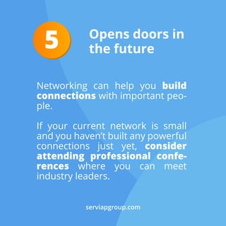 5 reasons why networking is important | PDF