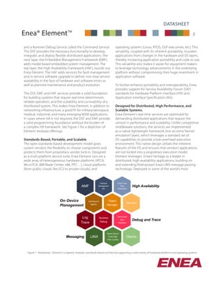 Enea Element Datasheet | PDF