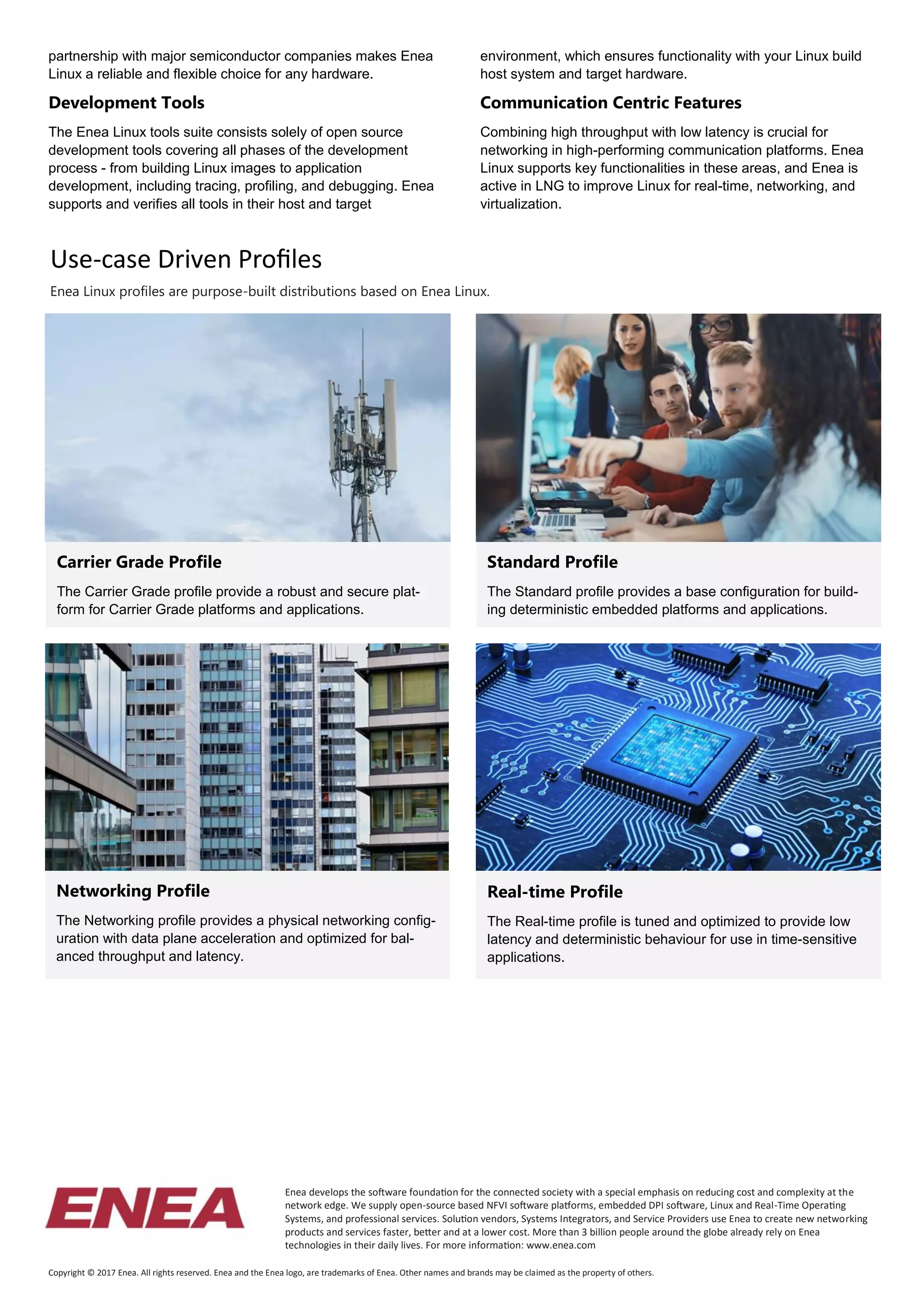 Enea Linux Datasheet | PDF