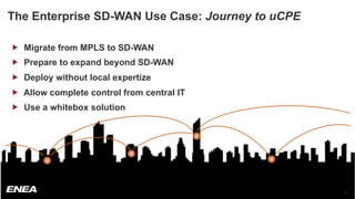 Future-Proofing SD-WAN: Building on Open and Cost-Effective uCPE | PDF | Cloud Computing | Internet