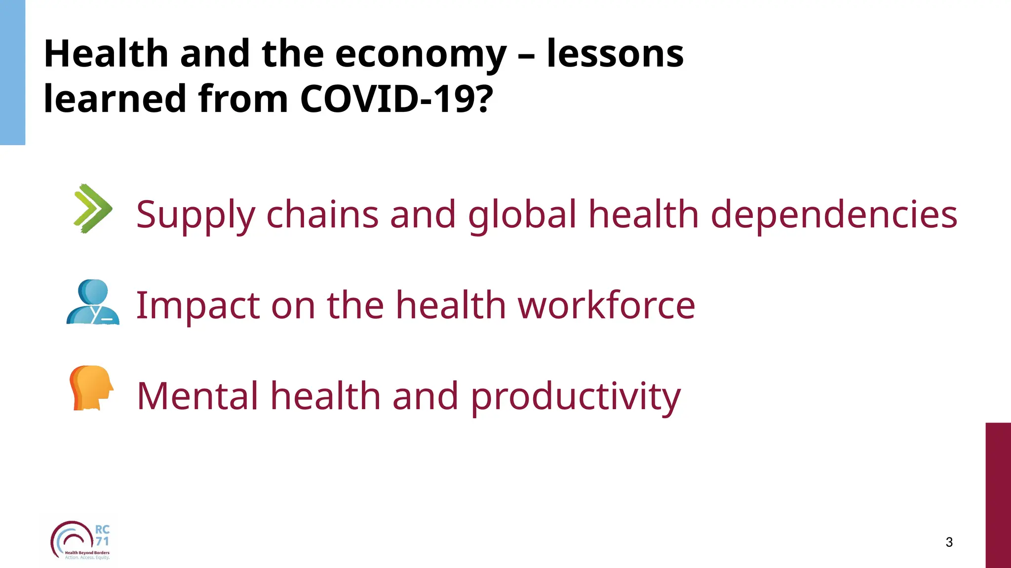 Overview of the Regional Director's flagship initiatives | PPT