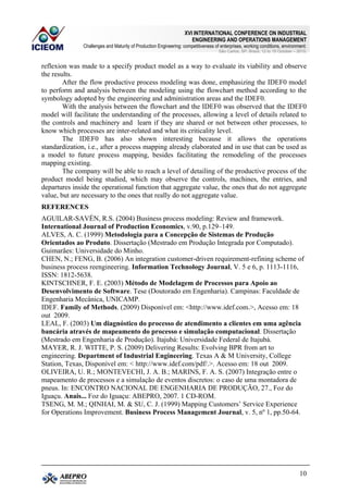 ANALYSIS BETWEEN PROCESS MAPPINGS USING IDEF0 AND FLOWCHART | PDF | Mechanical and Industrial ...