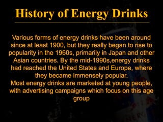 Enegry drink hazards | PPTX