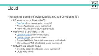 Cloud, SDN, NFV | PPTX