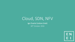 Cloud, SDN, NFV | PPT