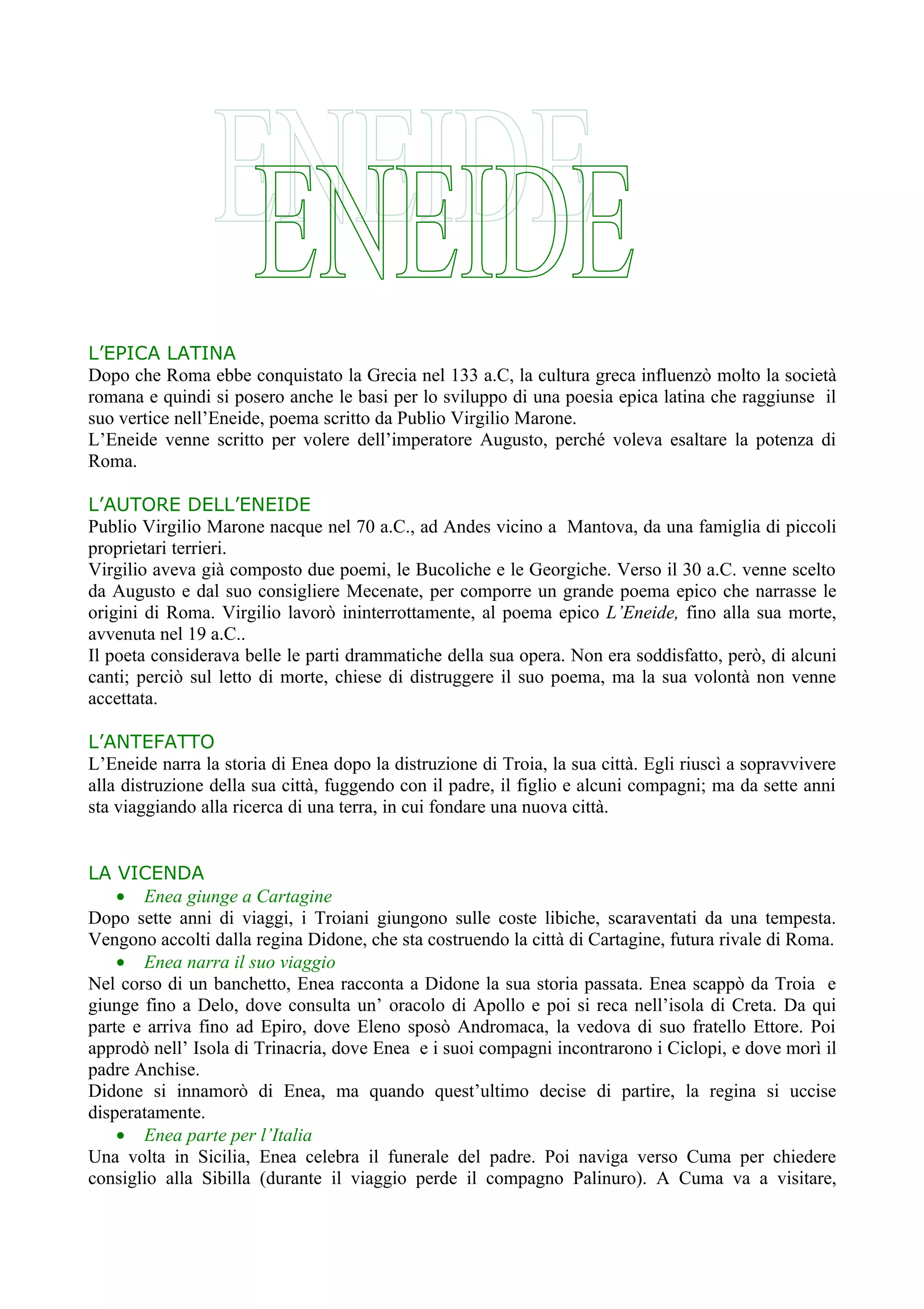 Eneide | DOC