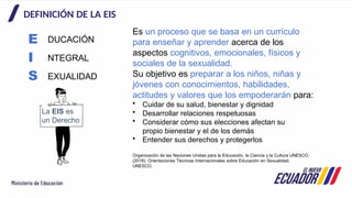 ENEIS educacion integral a la sexualidad | PPTX