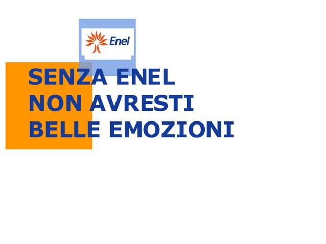 Enel New Spot | PPT