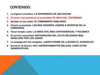 En el kairos de Dios. EL ARCA DEL TESTIMONIO. | PPTX
