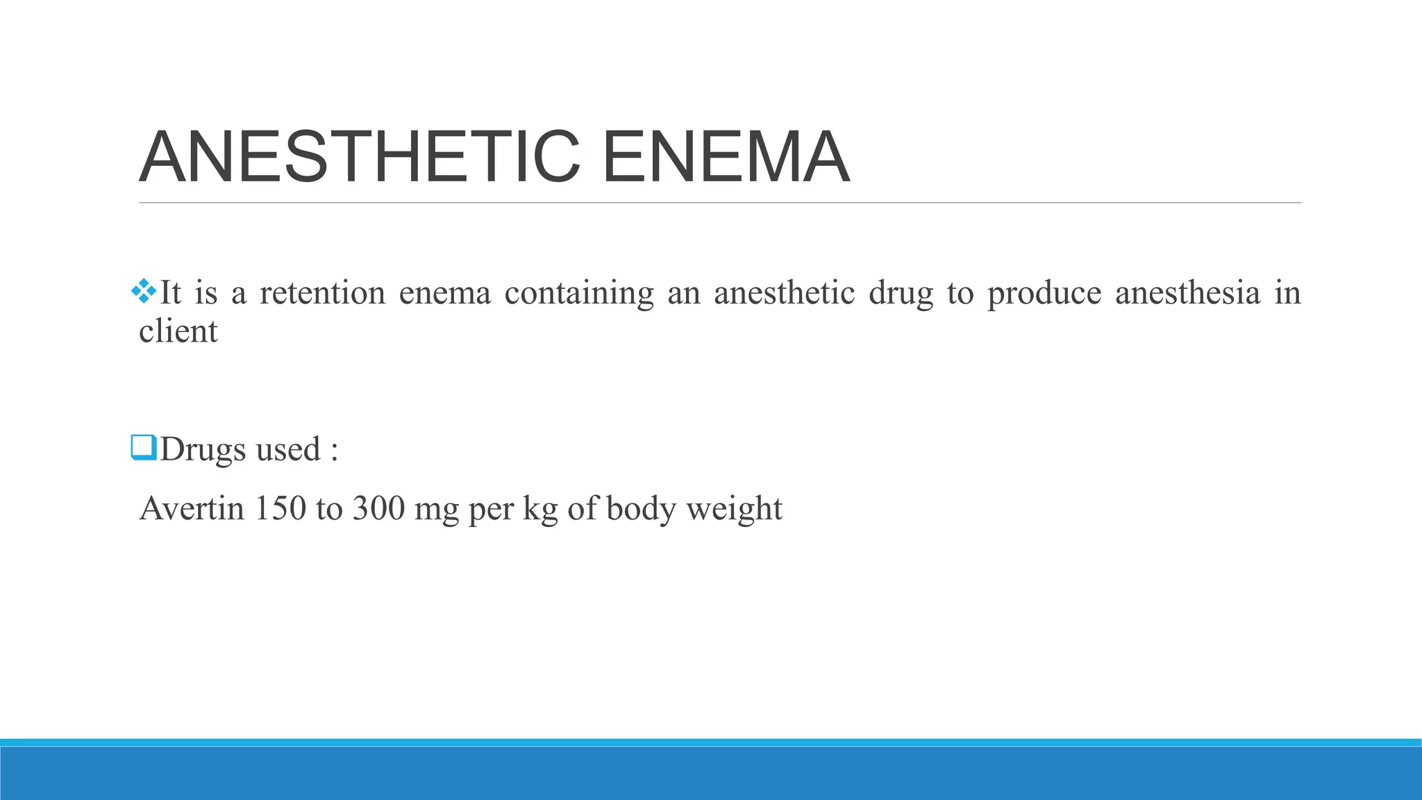 Enema | PPTX