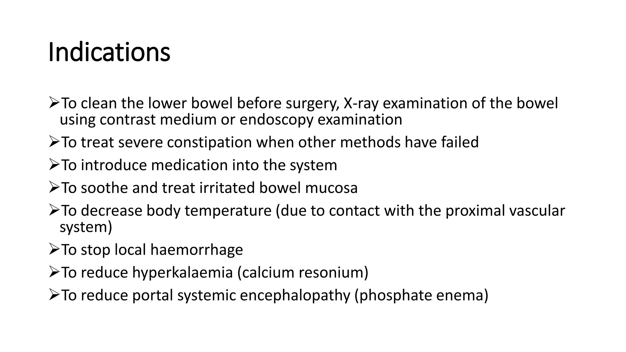 Enema administration. Suppository administration. Digital rectal ...