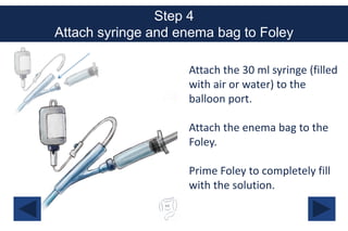 Enema Administration and procedure lecture | PDF