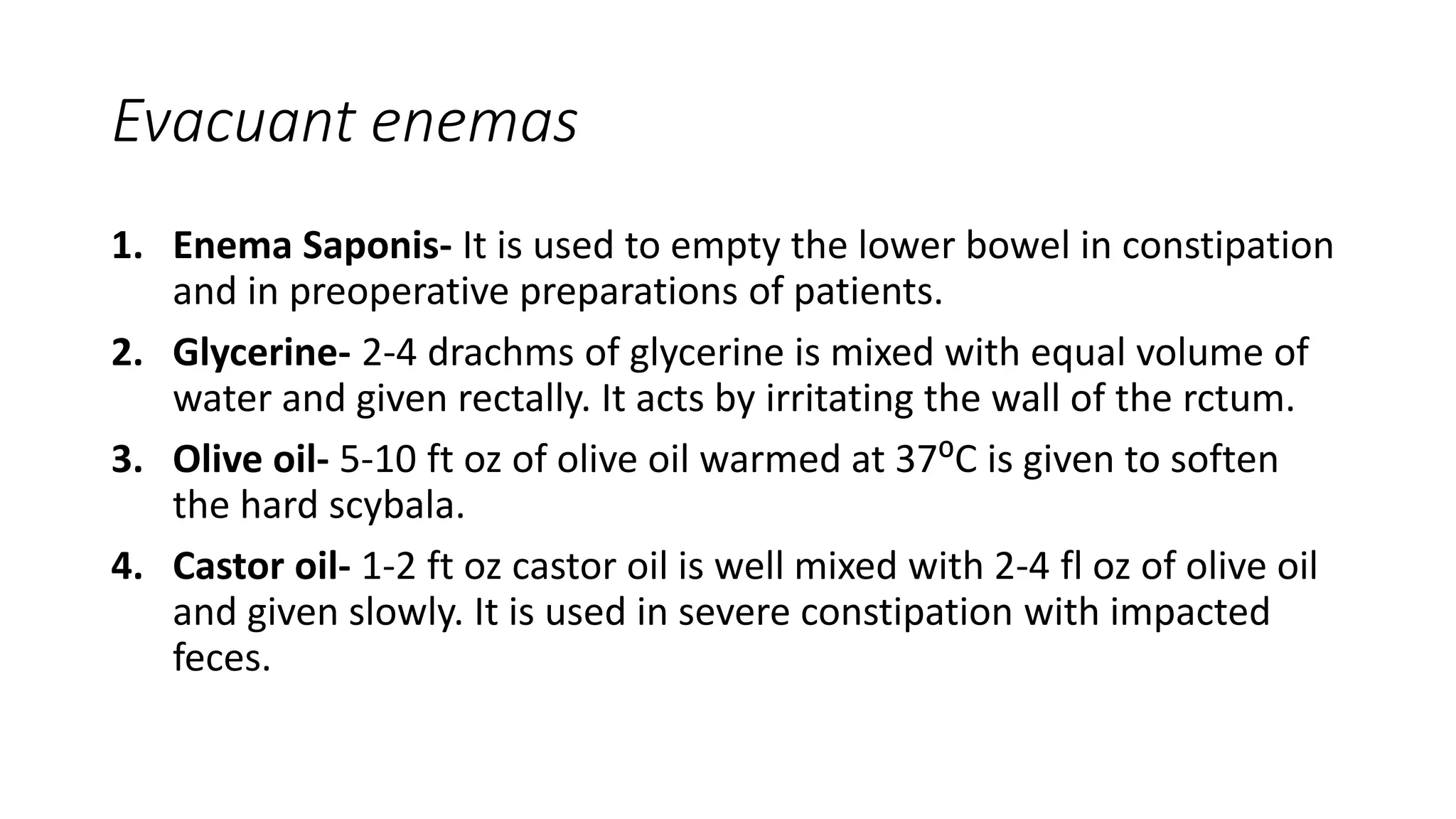 Enemas | PPTX