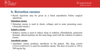 Enemas.pptx of the dosage form of pharmacy | PPTX