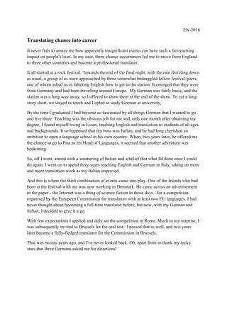 Juvenes translatores English text | PDF