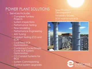 Eneractive Solutions - Power Plant Solutions for NAES Conference | PPT ...