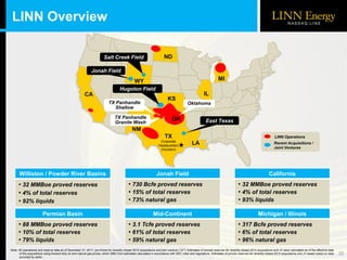Linn Energy - EnerCom Oil & Gas Conference | PPT