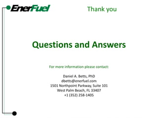 EnerFuel EV Range Extender | PPTX