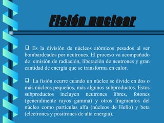 EnergíA Nuclear | PPT