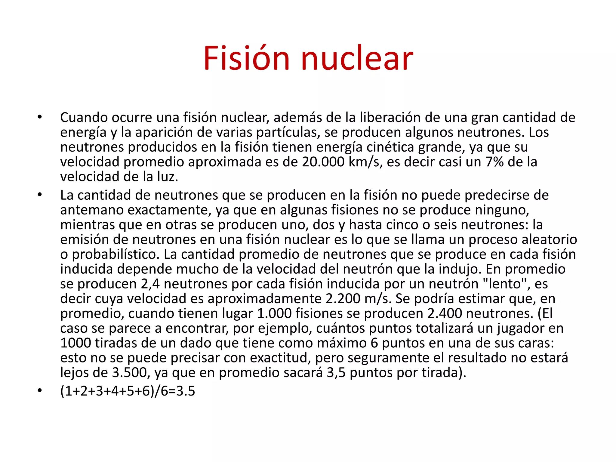 Energía nuclear | PPTX