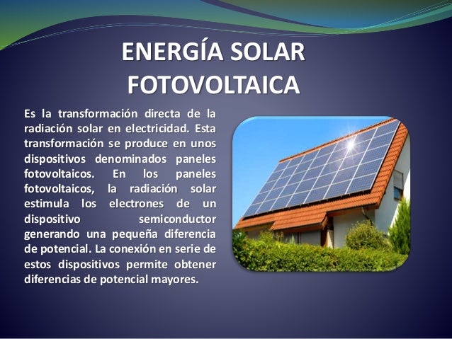 Energa Solar Tipos Usos Caractersticas Y Ejemplos