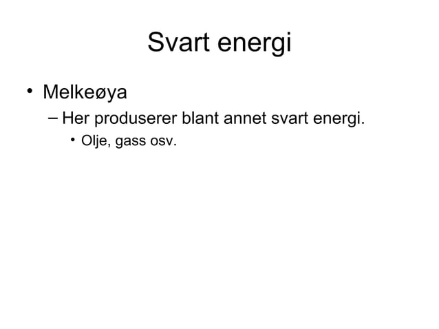 Energi Og Elektrisitet | PPT