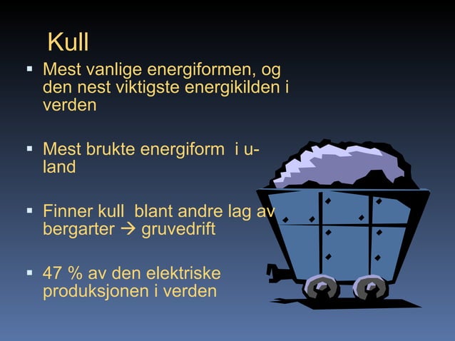 Energi Og Energiproduksjon Powerpoint | PPT