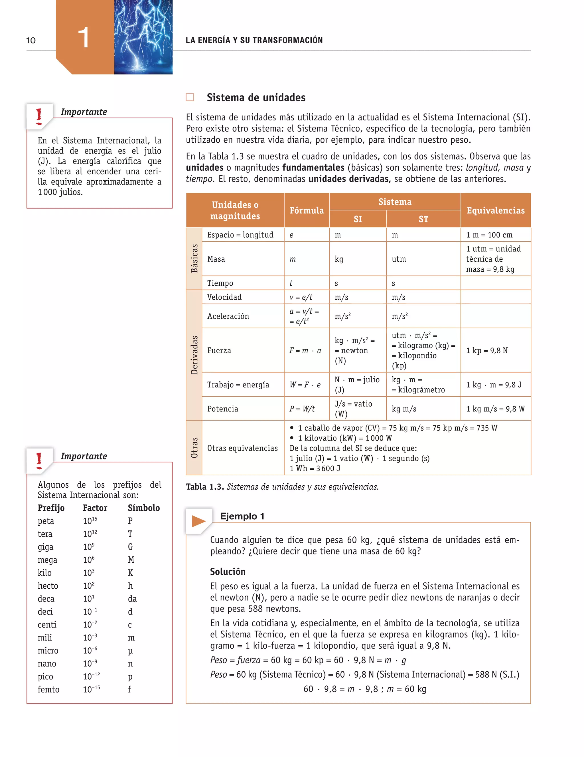Energia deficicion y unidades | PDF | Physics | Science
