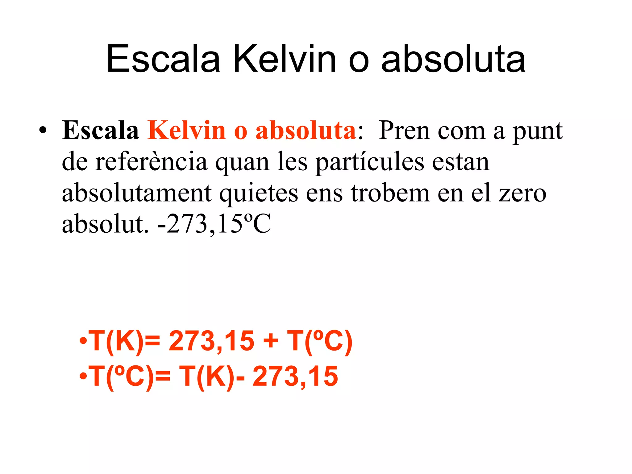 Energia TèRmica, Calor I Temperatura | PPT