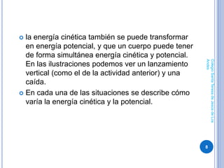 Energia cinetica potencial | PPTX