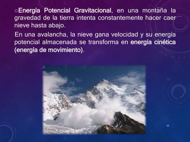 Energia Cinetica y Potencial Fisica | PPTX